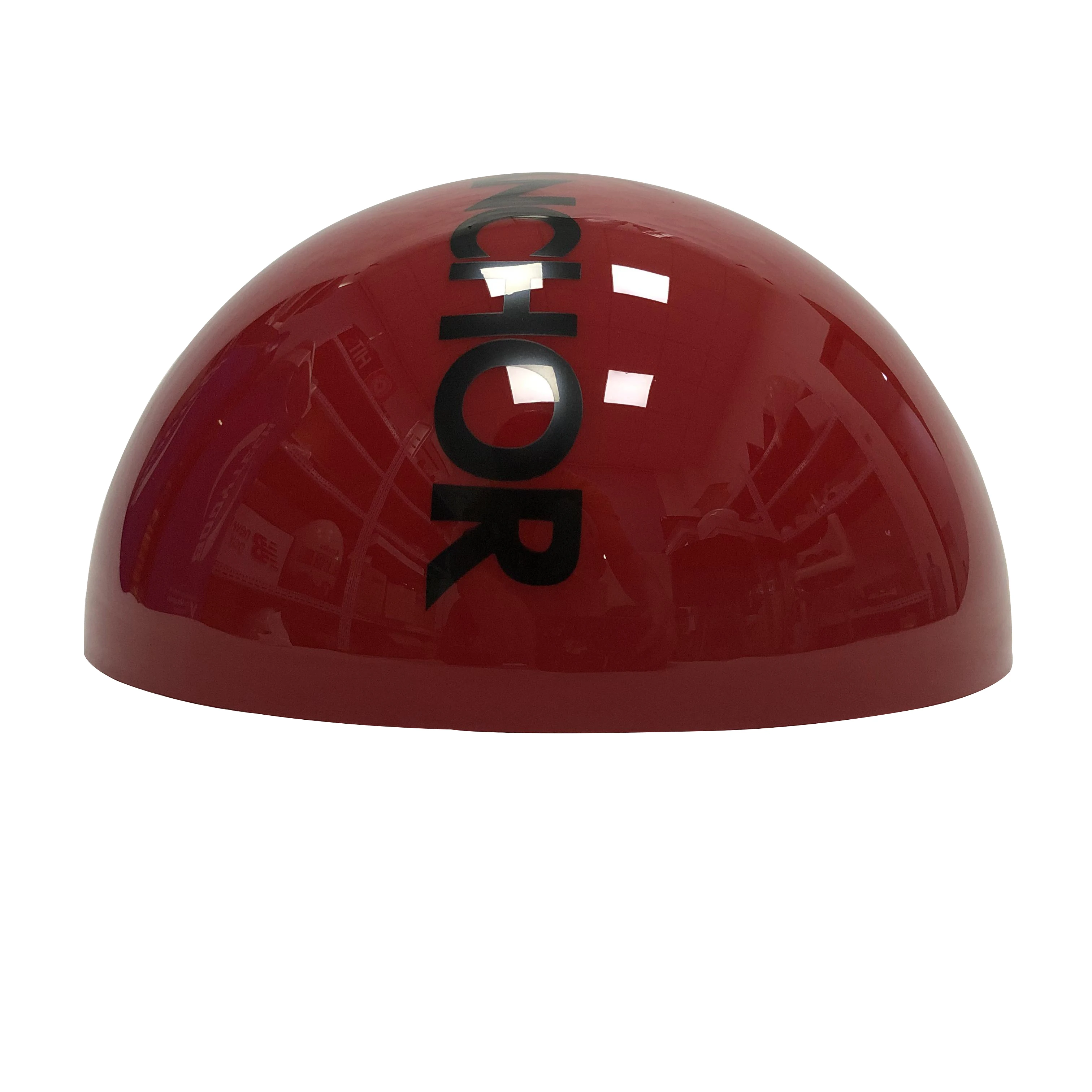 Vacuum Formed Plastic Half Round Ball With Printing - Buy 3d Plastic ...