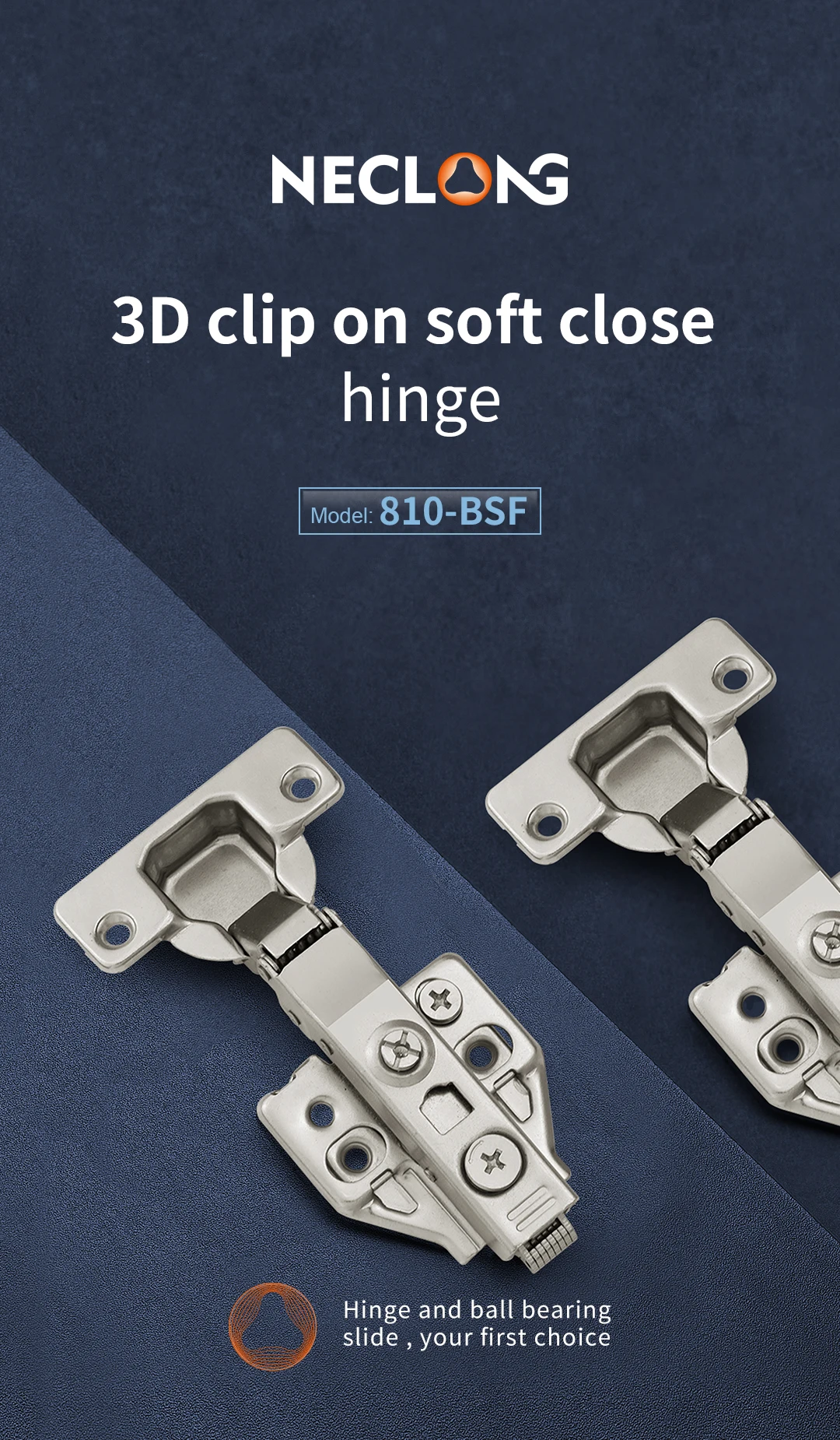 3d Adjustable Hinge Hardware Cabinet Door Hinge Hydraulic Butterfly Base Soft Closing Hinge ...