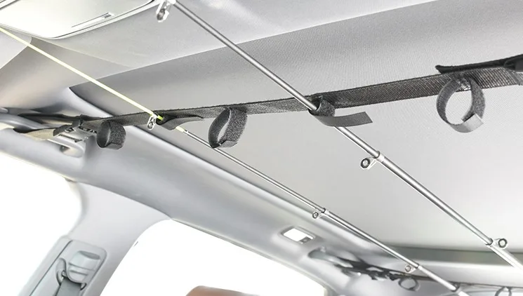 Adjustable Vehicle Fishing Rod Carrier Rod Holder Nylon Car Fishing Car ...