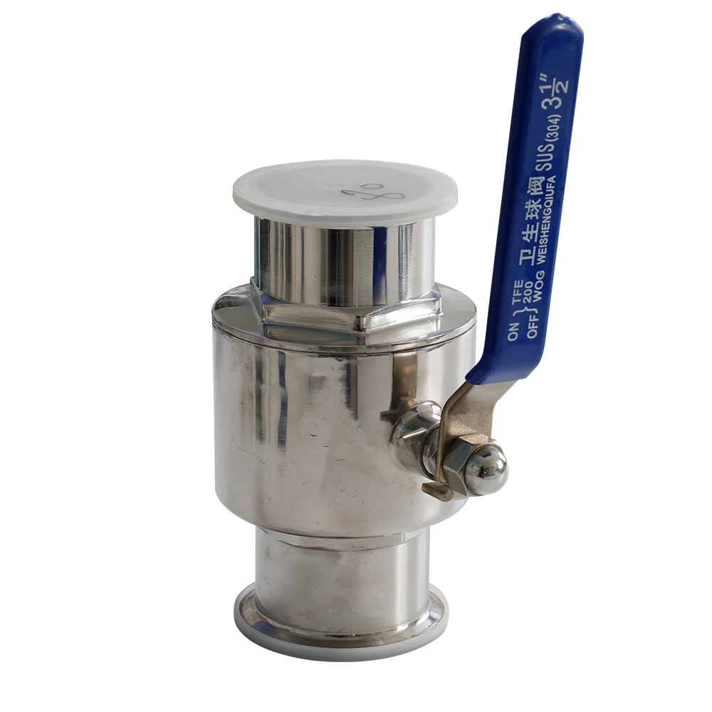 12 Mini Stainless Steel 316 Quick Install Tri Clamp Ball Valve Dn15 ...