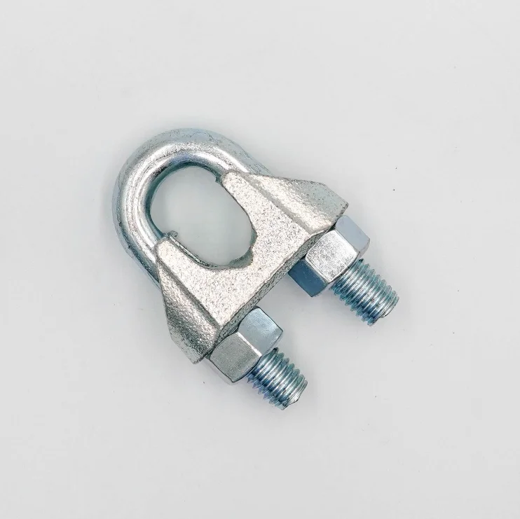 Galvanized Adjustable Rigging Hardware Wire Rope Clamp Din741 Lifting ...