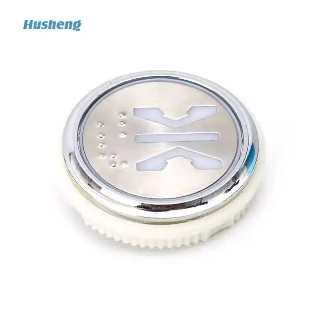 STEP Elevator Button PB31-10 Round Button Red Blue and White Braille ...