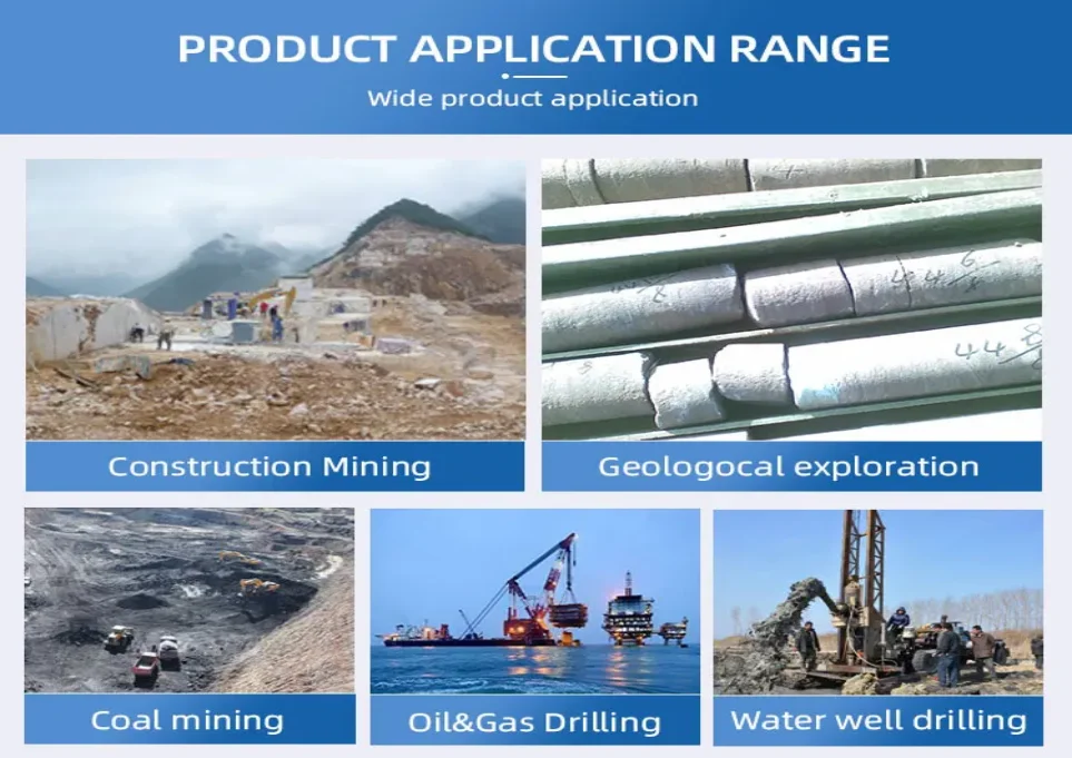 Pdc Four-wing Spiral Arc Angle Coreless Drill Bit For Mining - Buy Pdc ...