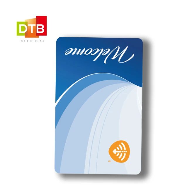 Custom Plastic Rfid Business Card Memory Smart Digital Pvc Nfc Business ...