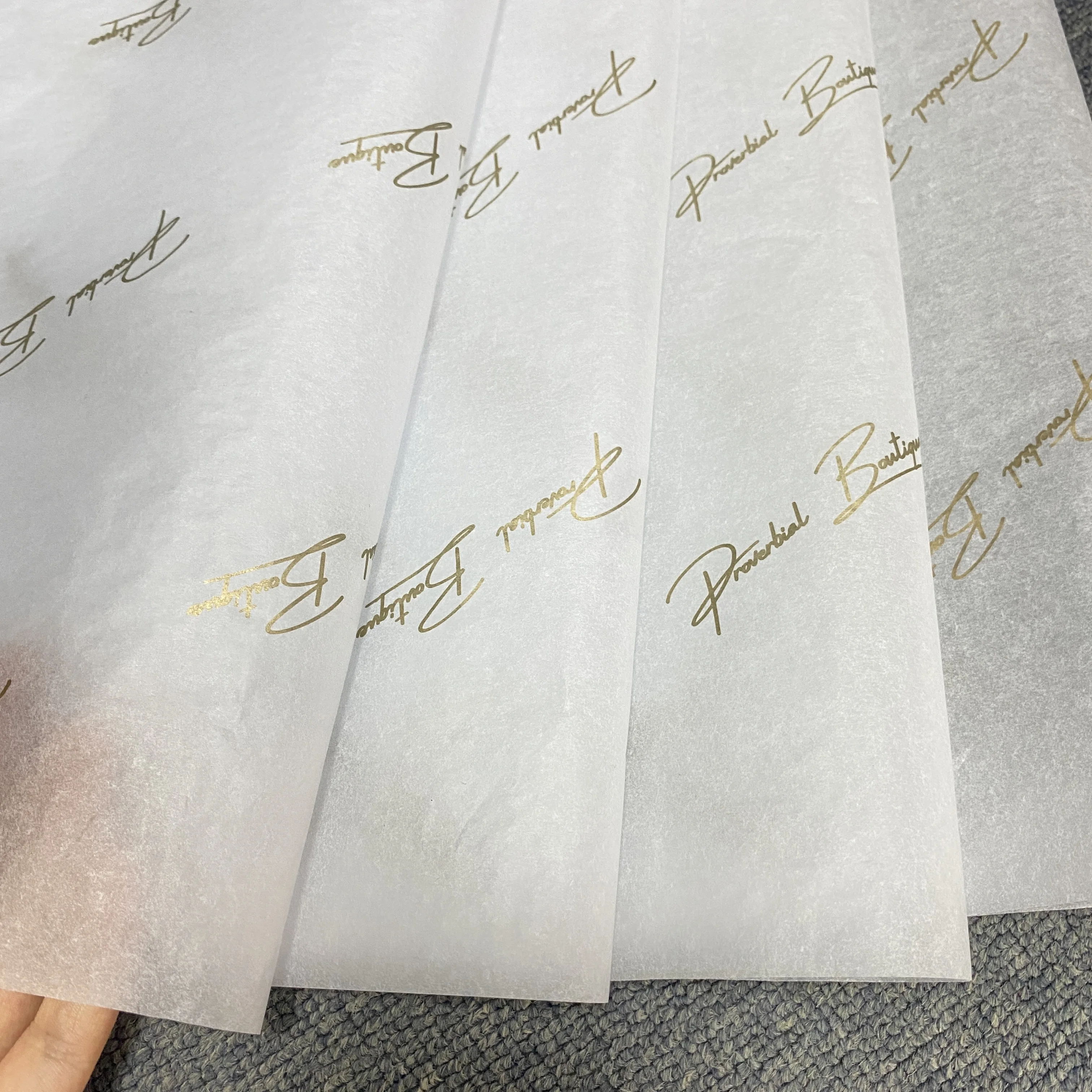 Customized Printed Packaging Tissue Silk Wrapping Paper