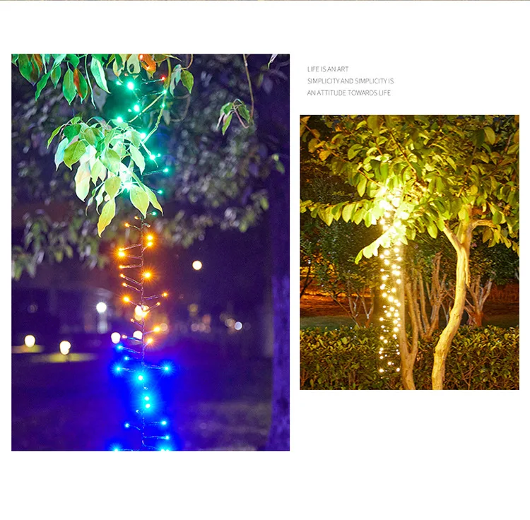 RGB Colorful Outdoor LED Firecrackers - IP66 Decor Lights