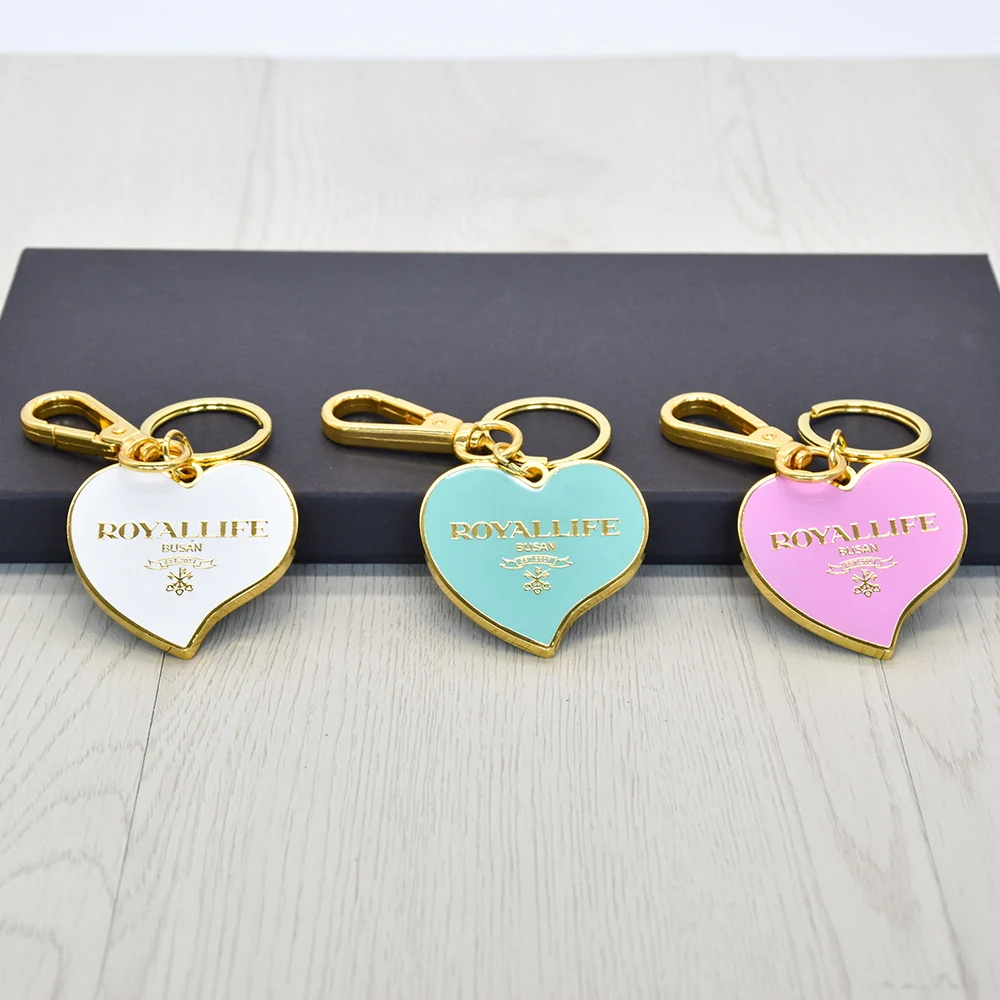 Factory New Custom Logo Promotional Metal Key Chains Luxury Keychain ...