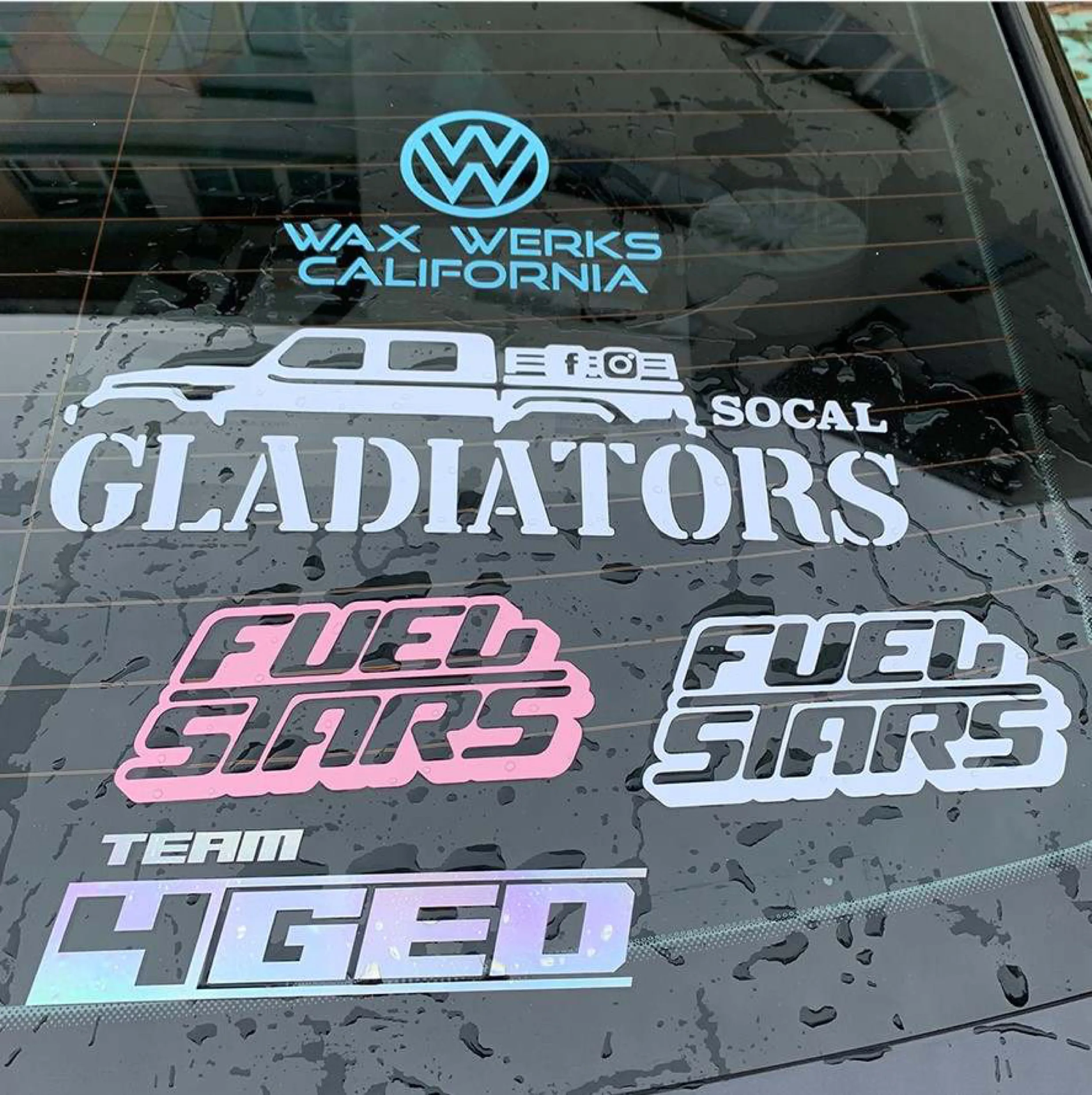 Custom Car Logo Transfer Stickers - Durable & Eye-catching
