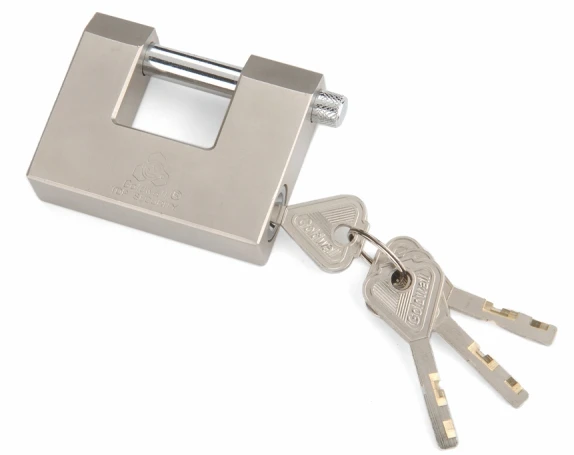 Rectangular Steel Padlock With Disc Cylinder - Buy Anti Cut Padlock ...