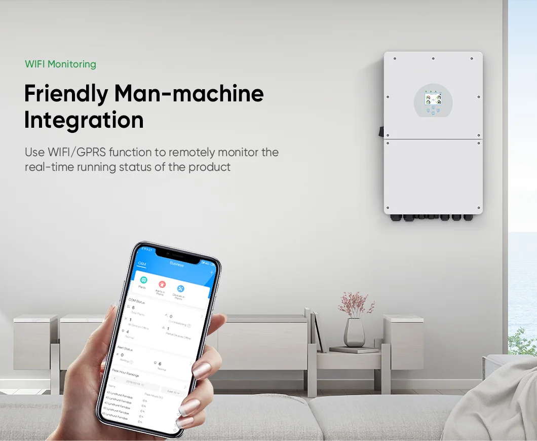 Deye 50kw Hybrid Solar Power Inverter - Efficient & Reliable