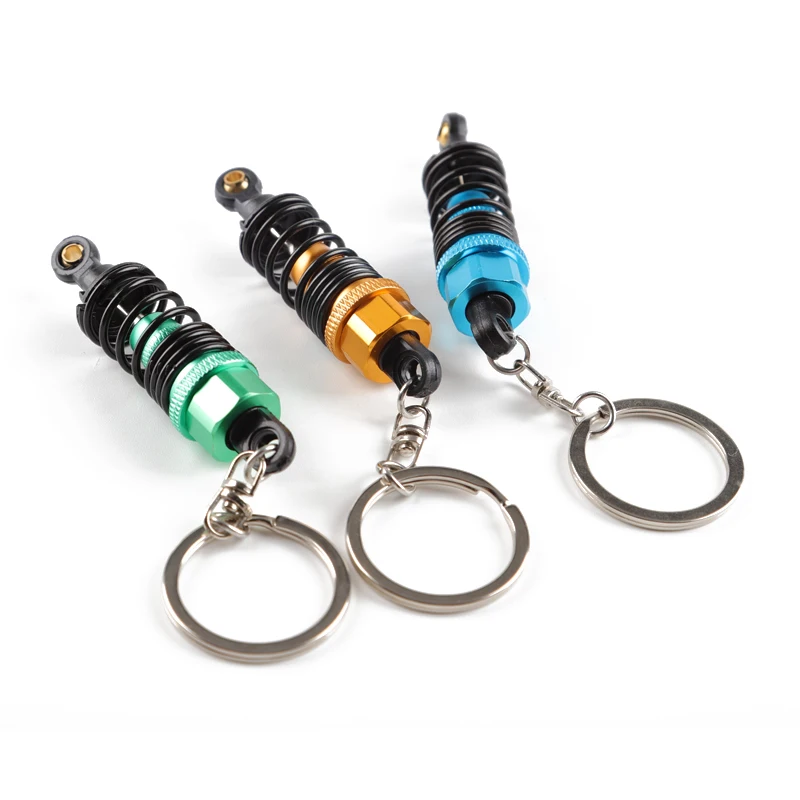 Wholesale Creative Hot Auto Parts Shock Absorber Shape Keychain Keyring ...