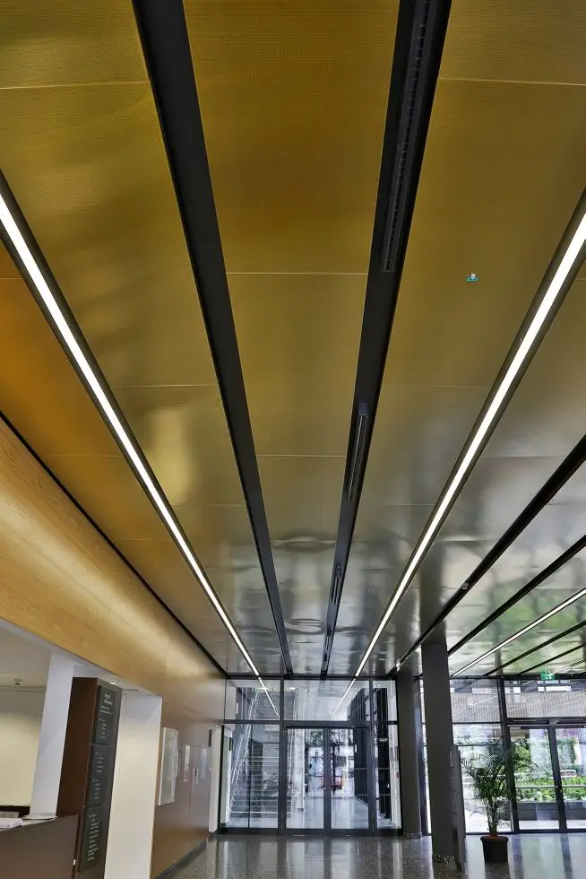 Suspended Ceiling Tiles Aluminium False Hook On Ceiling Aluminum Metal ...