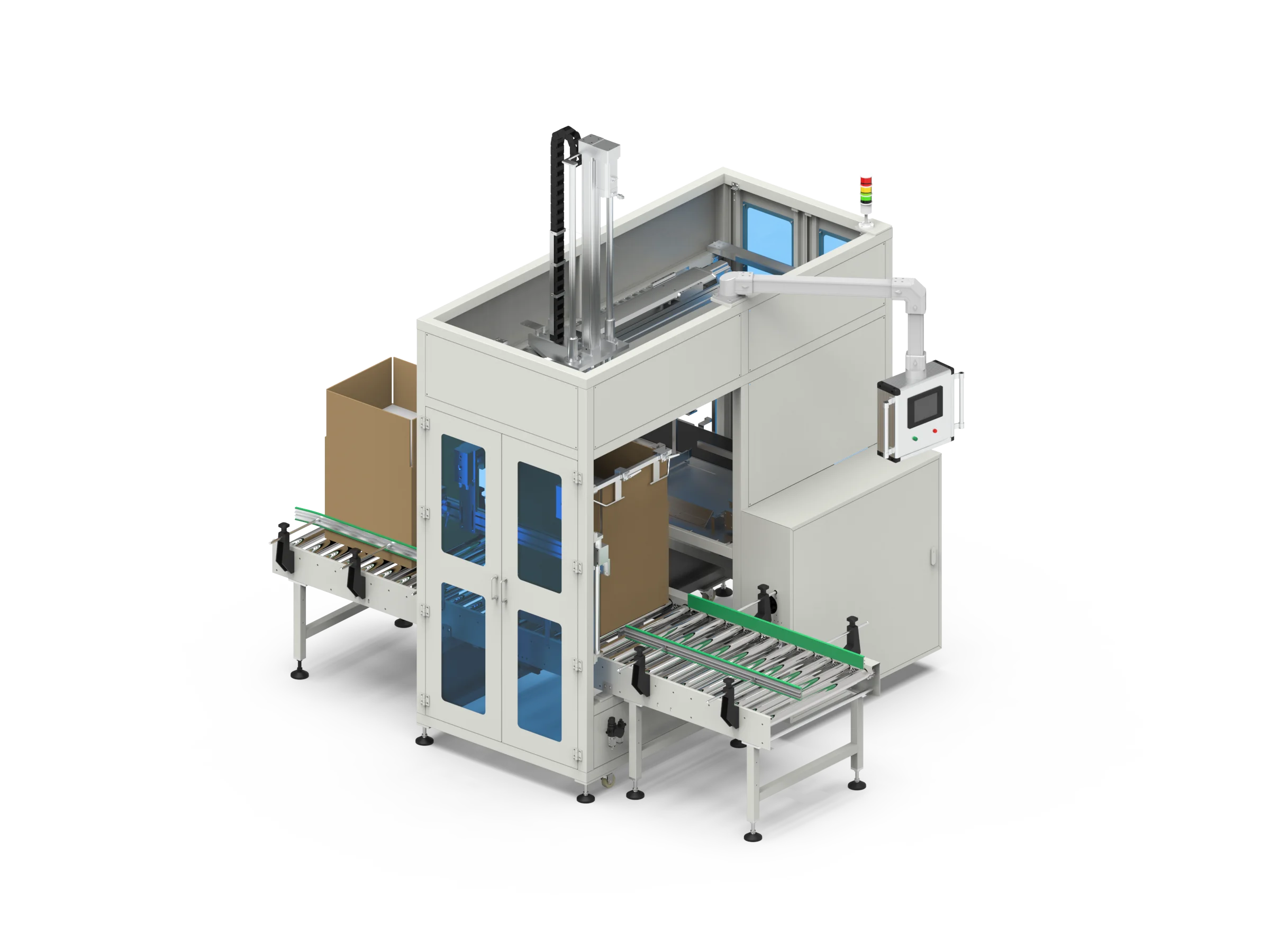 Automation New Generation End of Line Packaging Machine for Production ...