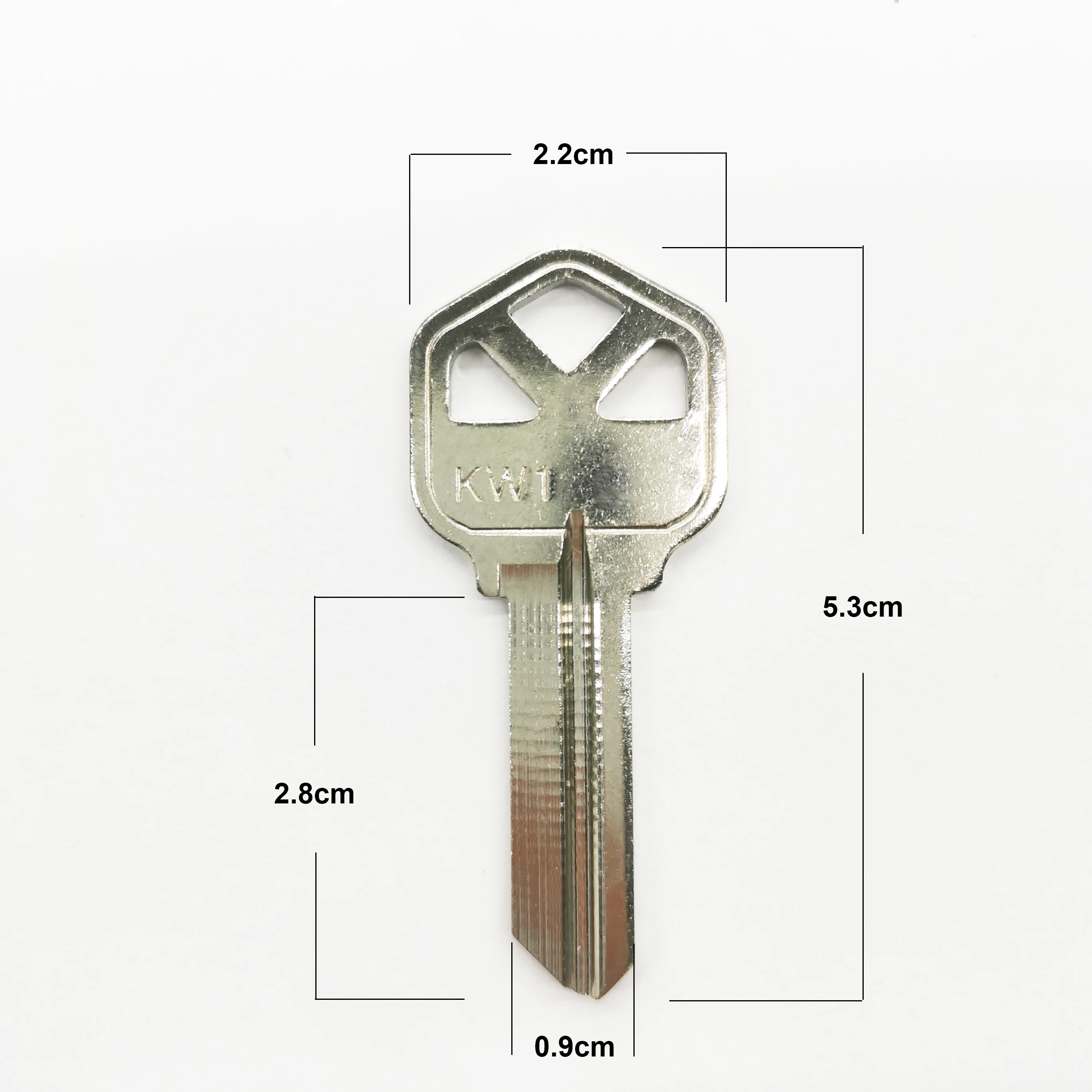 Residential Embossed Blank KW1 Keys House Key Fits KABA / IlCO ...