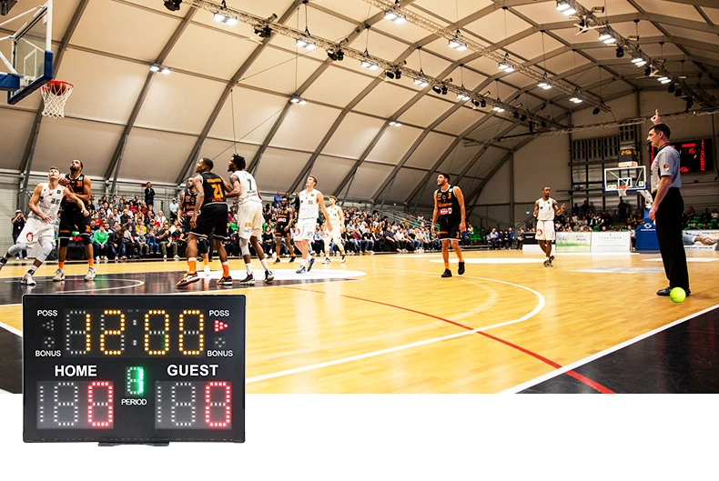 GX Portable LED Basketball Scoreboard - Professional & Versatile