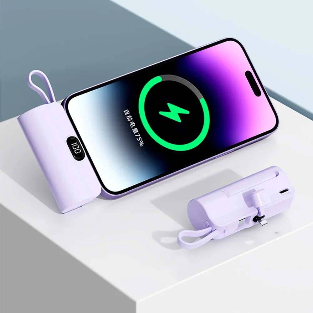 5000mah Portable Charger - Fast, Efficient Power Bank