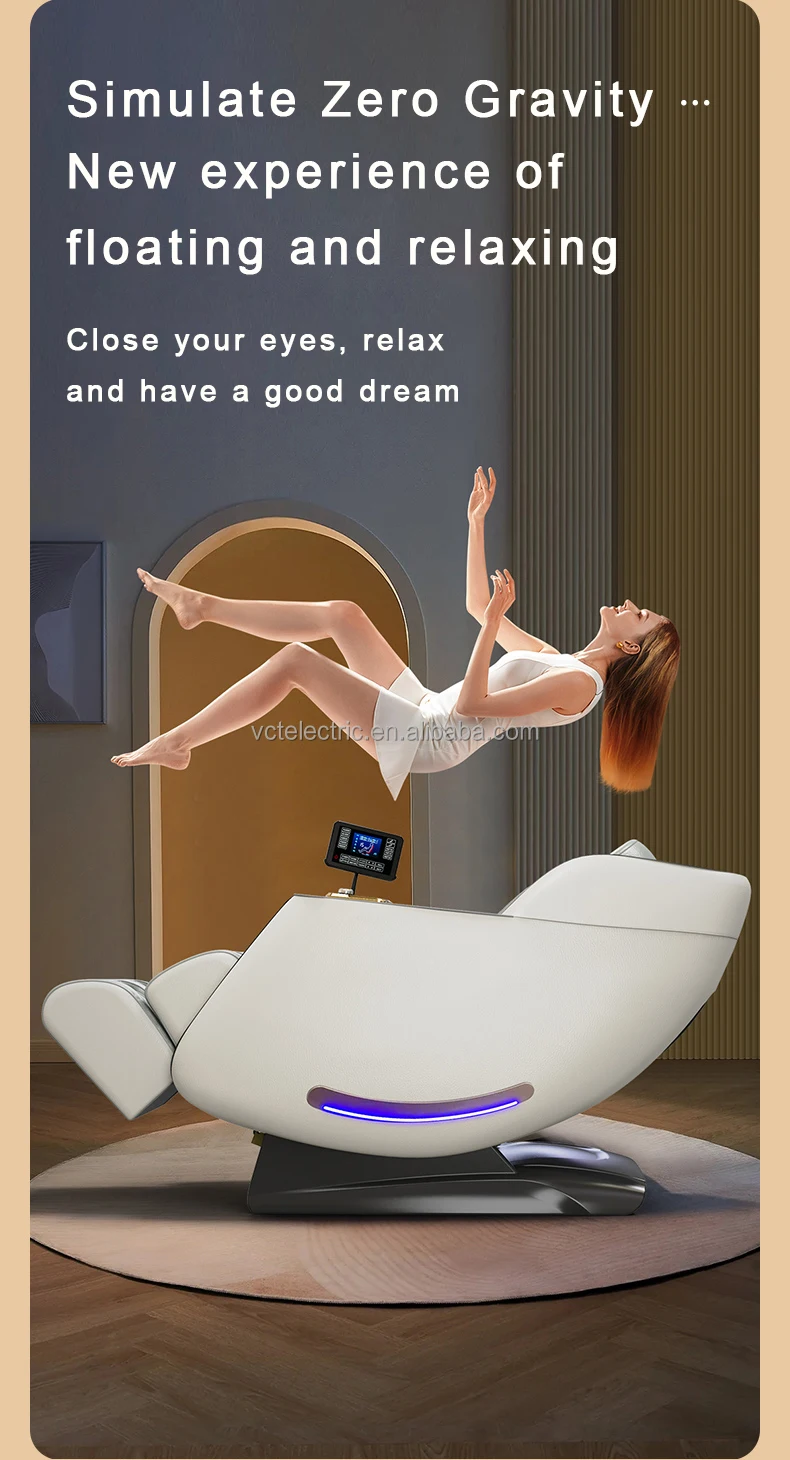 VCT 2024 Full Body Fixed Rotating Back Heating Zero Gravity Massage ...