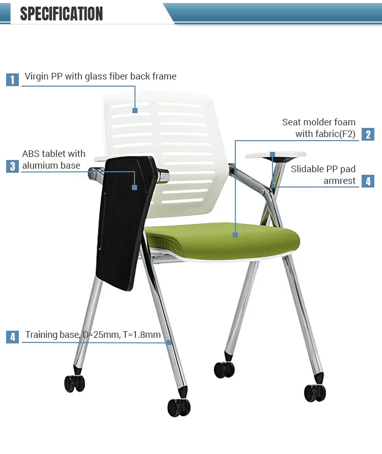 Popular Chair and Desk Classroom Study Chairs School Student Chair With ...