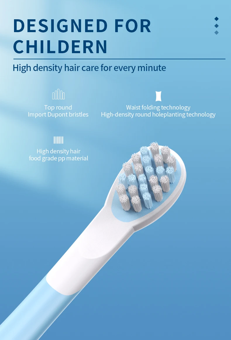 Cute Lovely Cartoon Sonic Kids Children's Electric Toothbrush For Kids ...