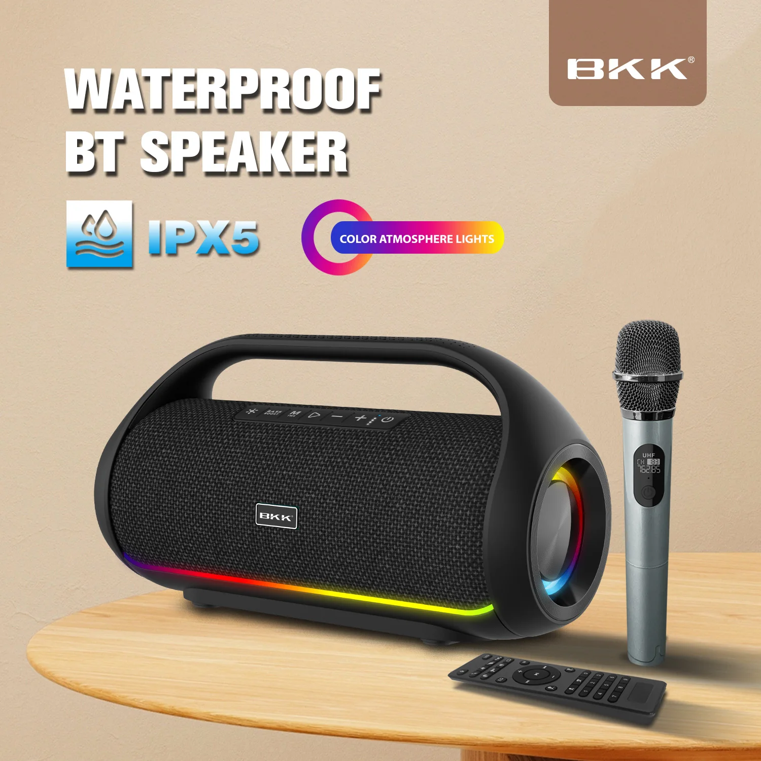 Superbass Handle Bluetooth Speaker With Microphone (b60) - Buy ...