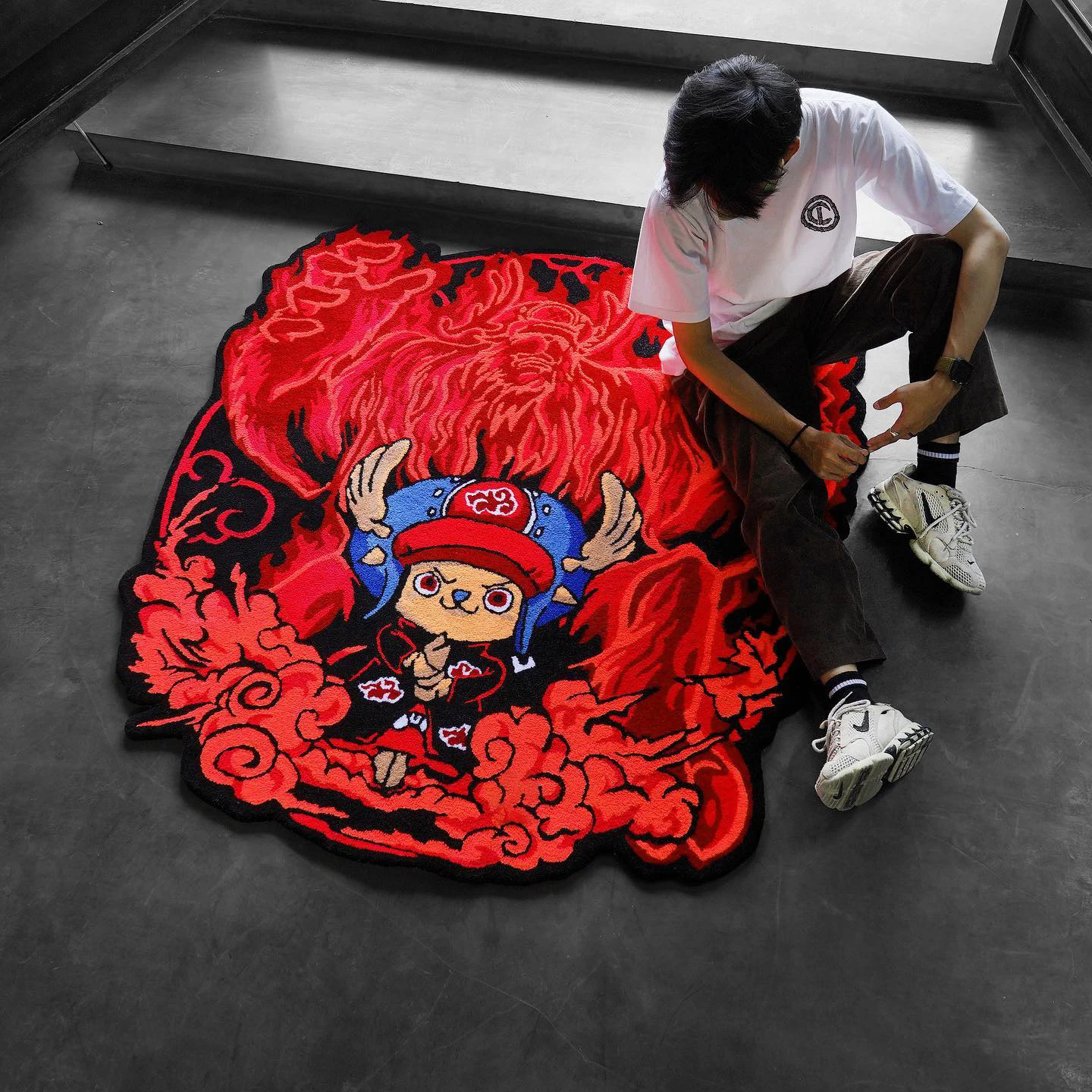 Custom Carpet With Logo Home Decora Hand Tufting Rug Cute Cartoon ...