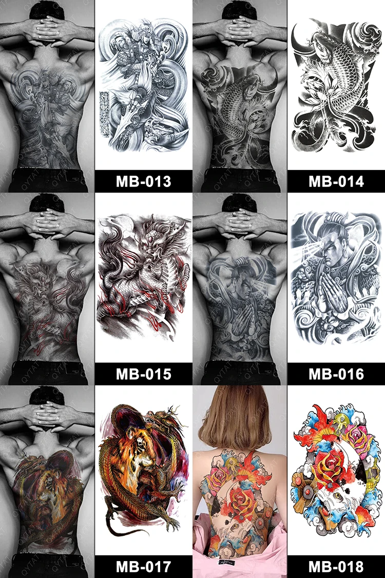 Water Transfer Tattoo Stickers - Lasting Temporary Designs