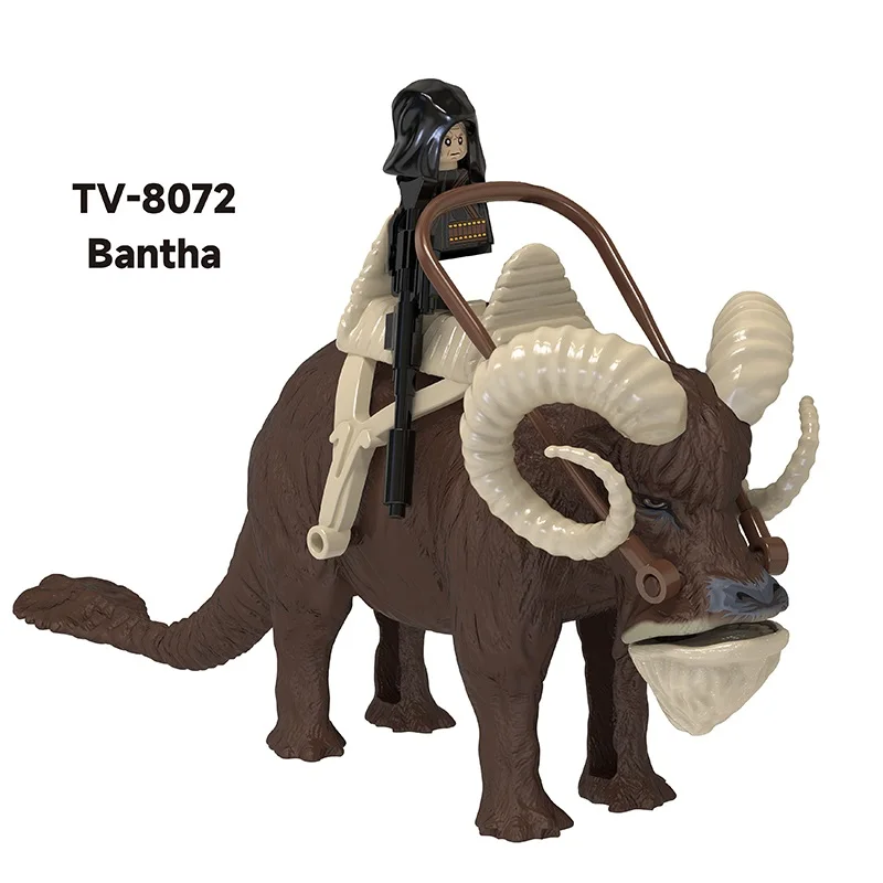 Sw Space Wars Movie Bantha Blurrg Rancor Jabba Dewback Block Figure ...