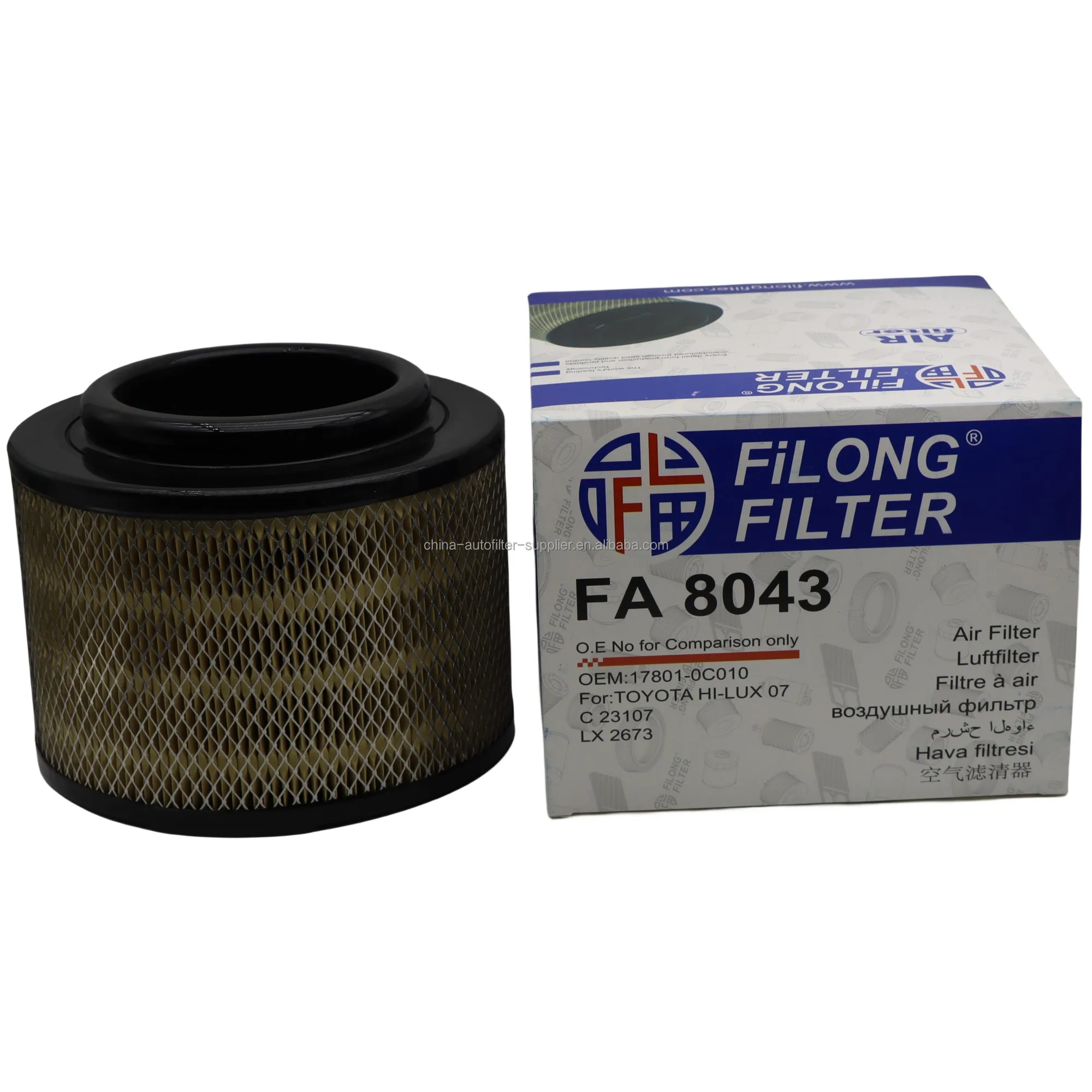 USE for TOYOTA INNOVA HILUX AIR FILTER 17801-0C010 17801-0C020 17801 ...