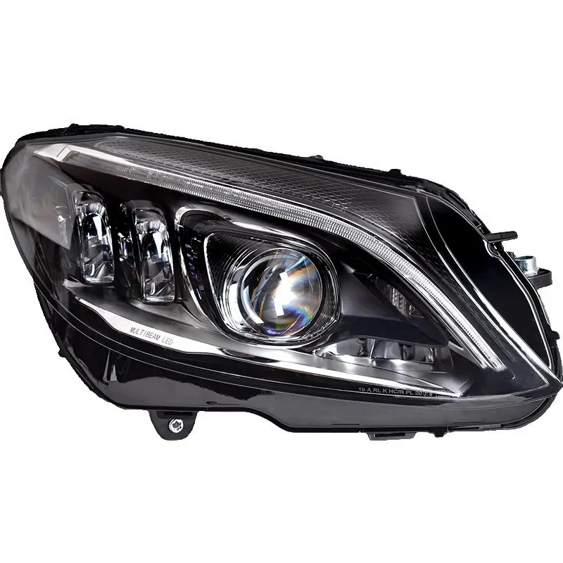 W205 Headlight Upgrade for Benz C Class 2014-2021 C180 C200 C260 C300 ...