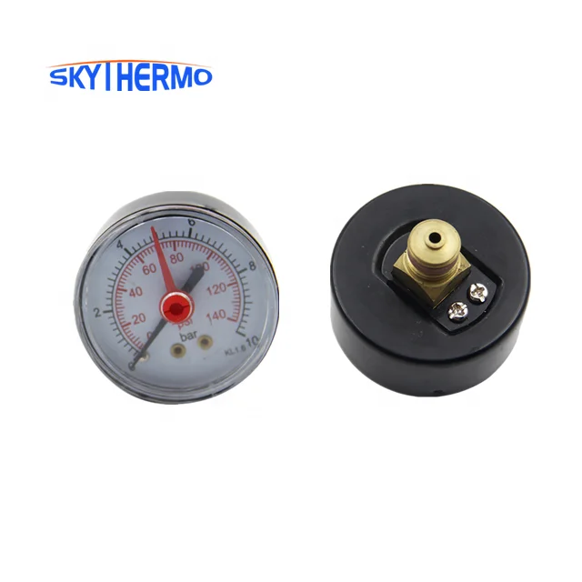 Back Connection Pressure Gauge,manometer Pressure Gauge Manometer With ...