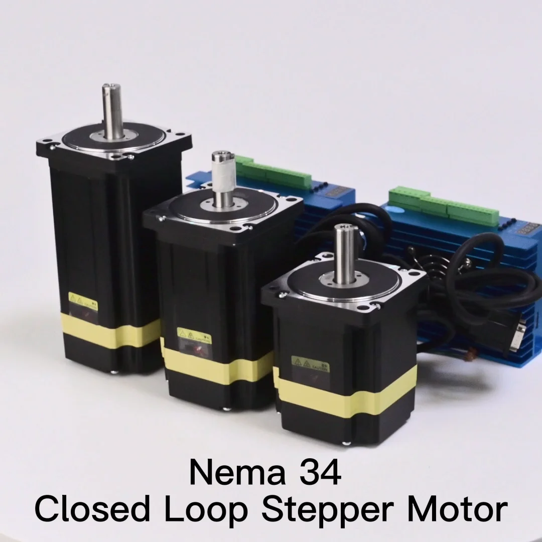 86mm 6a Closed Loop Servo Stepper Motor Nema34 Closed Loop Stepper ...