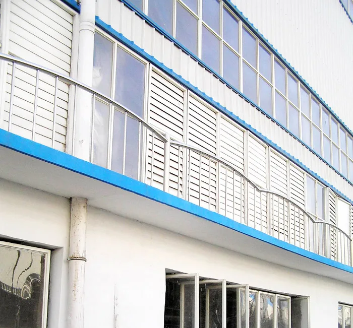 Chemical Corrosion Frp Louver Shutters Industrial Fiberglass Fixed air ...