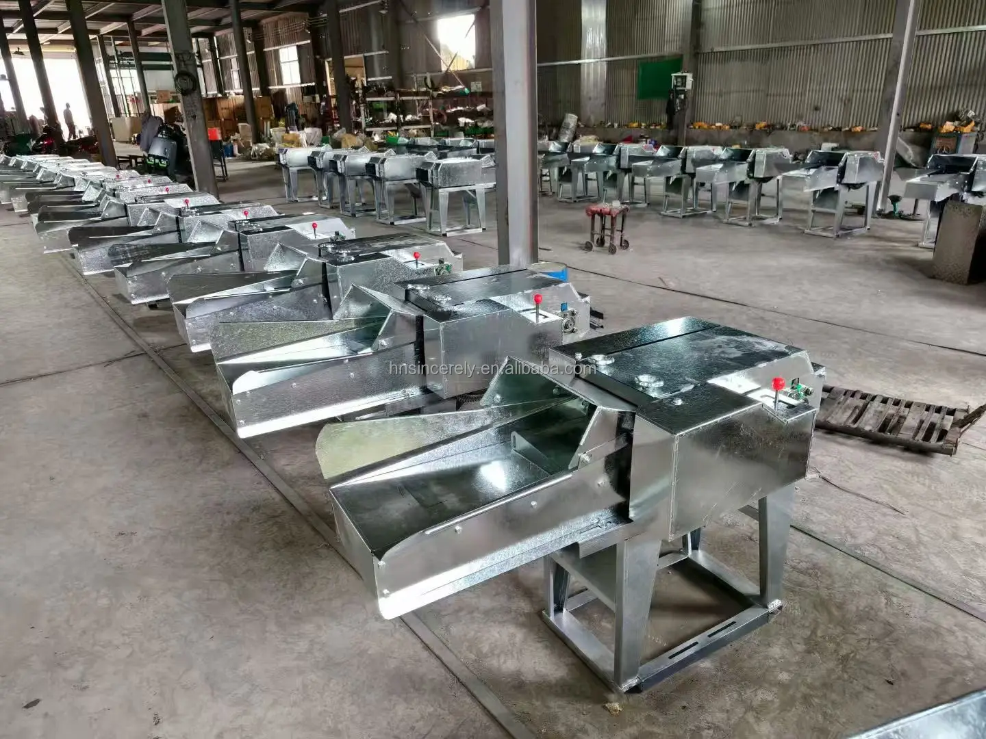 Stainless Steel Grass Chopper Corn Stalk Shredder, Dry and Wet Dual ...