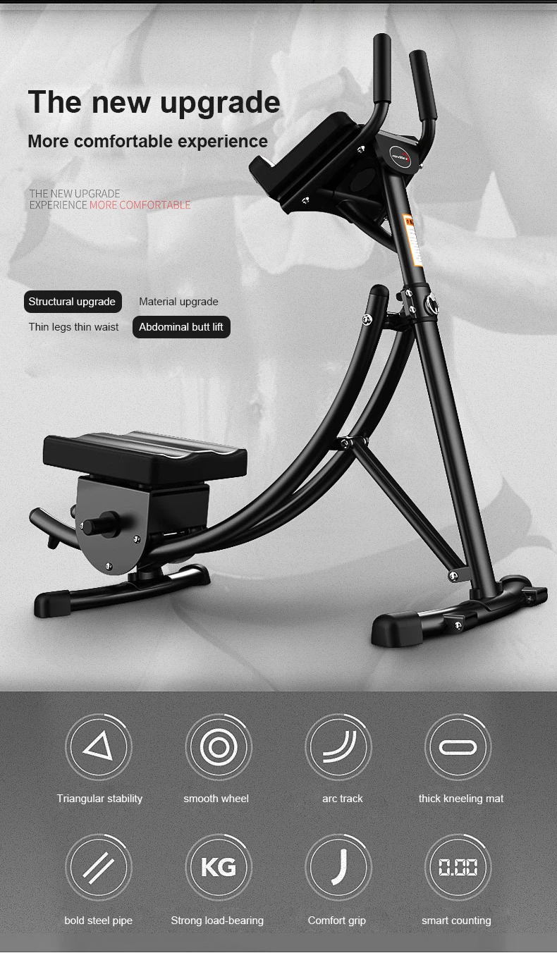 All In One Fitness Equipment Body Shaper Abdominal Rocket Ab Glide ...