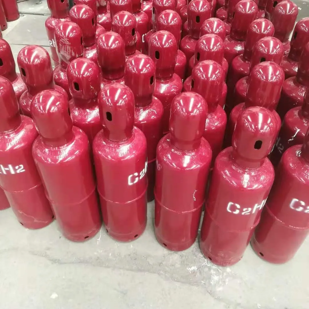 Wholesale 7kg Acetylene C2h2 Gas Cylinder Industrial Empty 40l 47l 50l ...