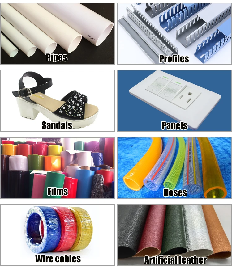 Huayi Brand Polyvinyl Chloride Pvc Resin Sg-5 S-1000 For Conduit Pipe ...