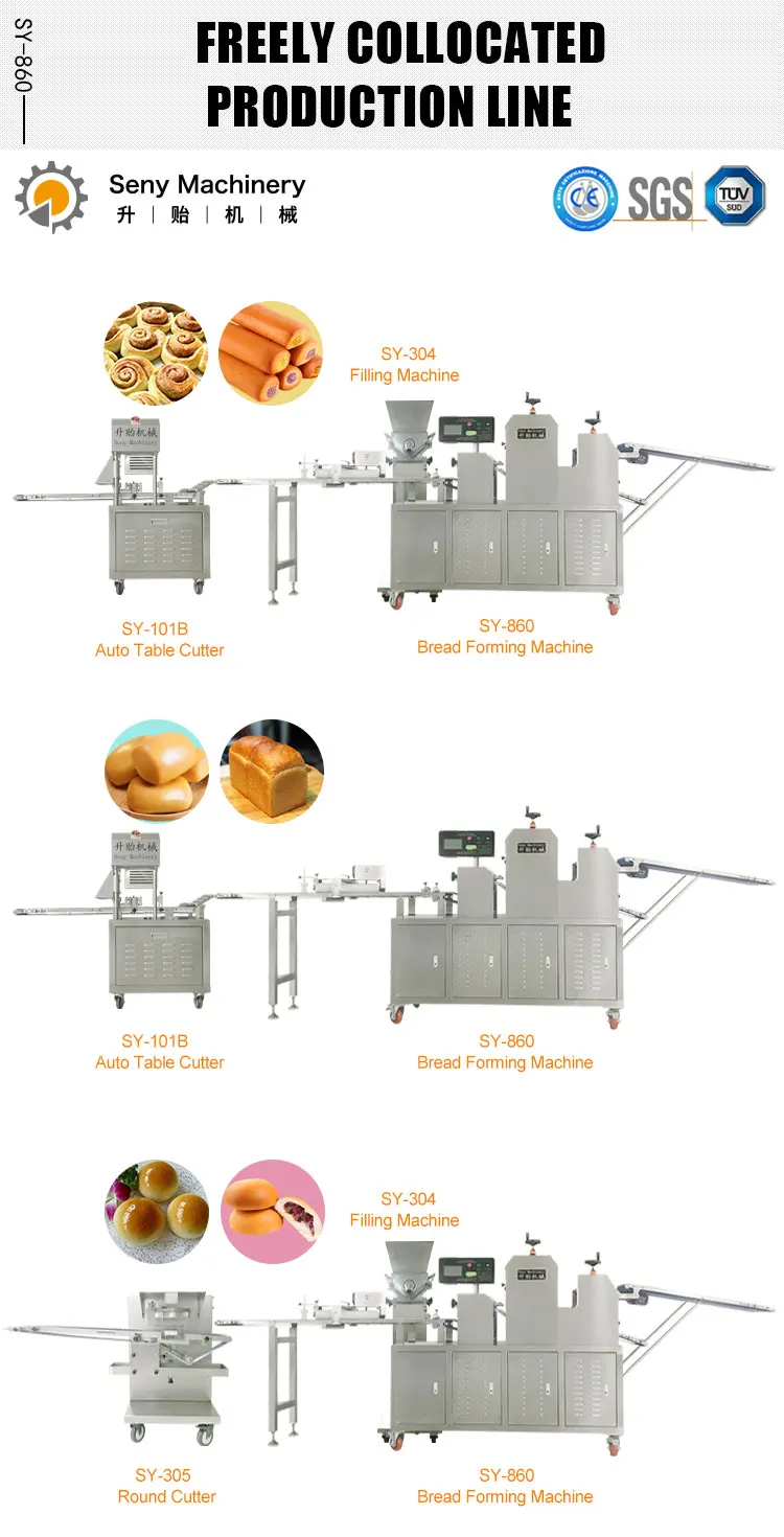 Automatic High Speed Baguette Loaf Bread Production Line