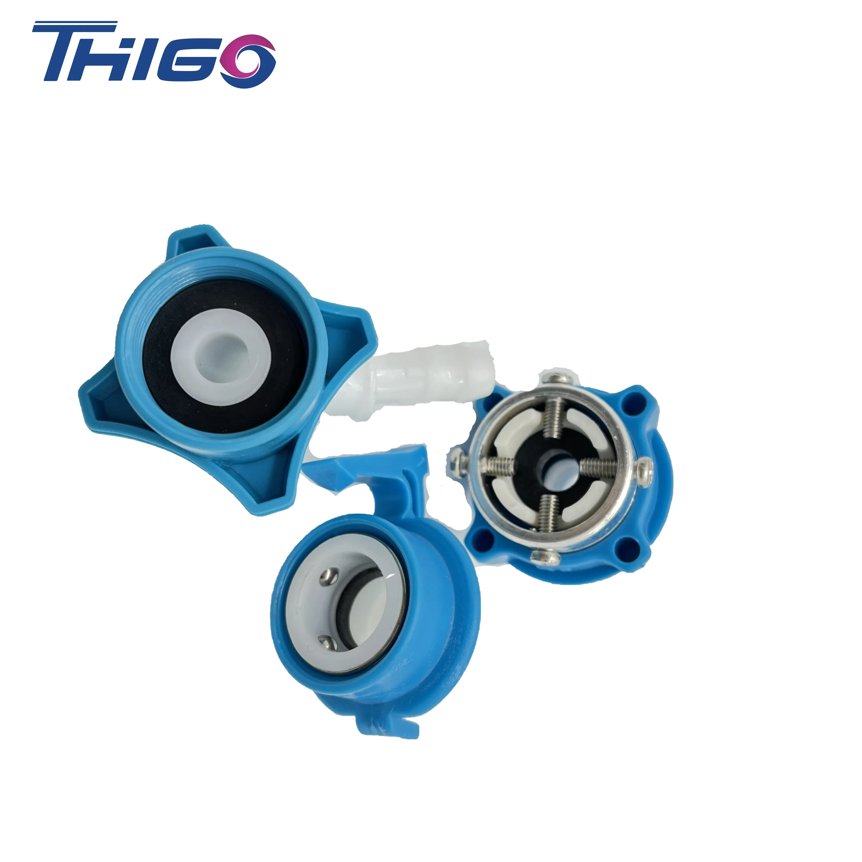 Universal Heavy Duty Washing Machine Drain Blue Inlet Hose Pipe ...