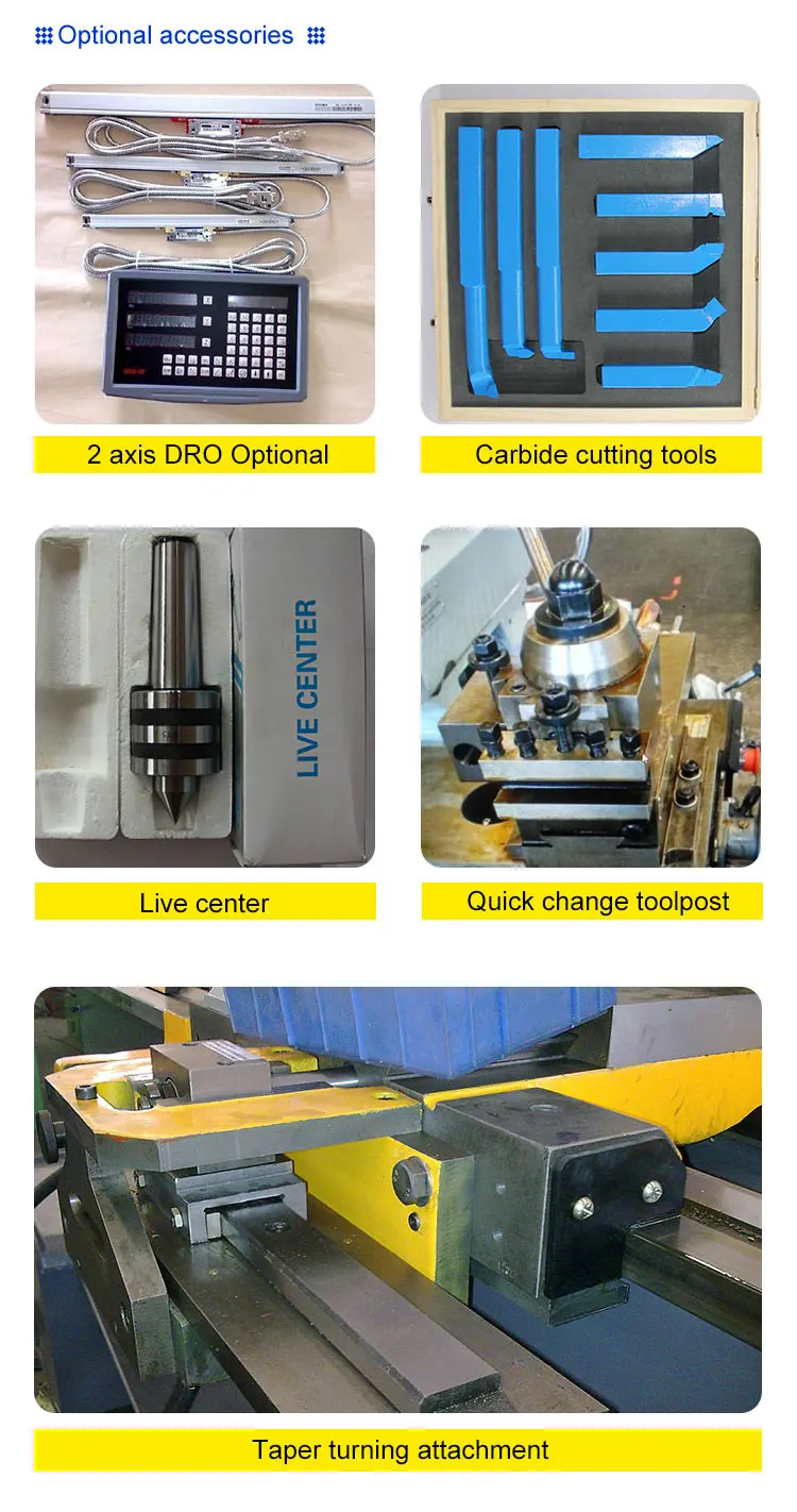 High Precision C6253 Lathe Machine - Manual & Video Inspection