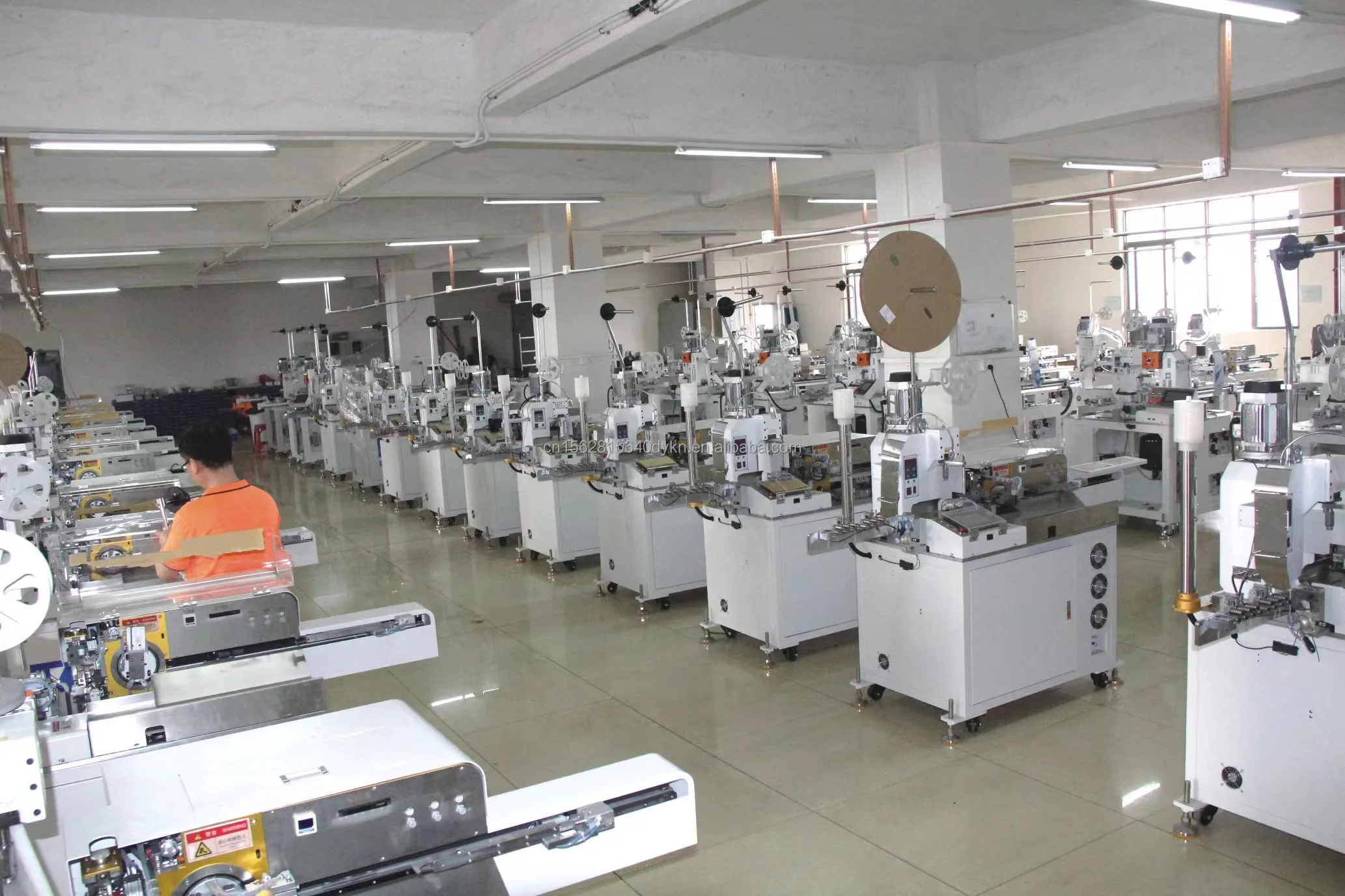 RX-0128N Semi-Automatic IDC RAST 2.5/5.0 Cable Connector Termination ...