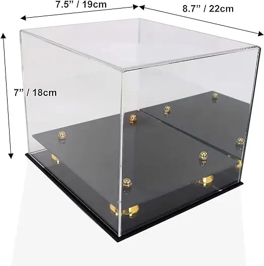 Custom Glam Display Baseball Cap (or Hat) Clear Acrylic Display Case ...