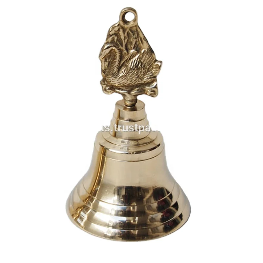 Decorative Nautical Antique Brass Table Ship Bell Solid Brass Bell ...