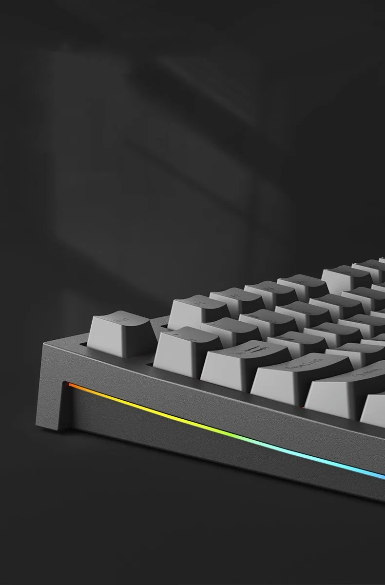 Akko Computer Black Gaming Keyboard Mk104 Wired Hotswapable Gasket ...