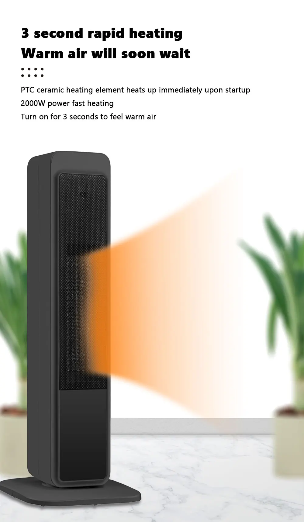 Indoor Flame Effect Portable Electric Stove Fireplace Heater Log Burn ...