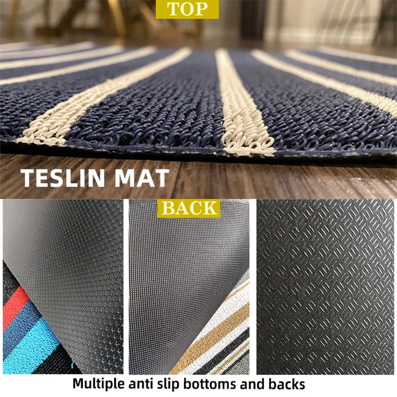 Custom Design Spaghetti Teslin Welcome Outdoor Mats