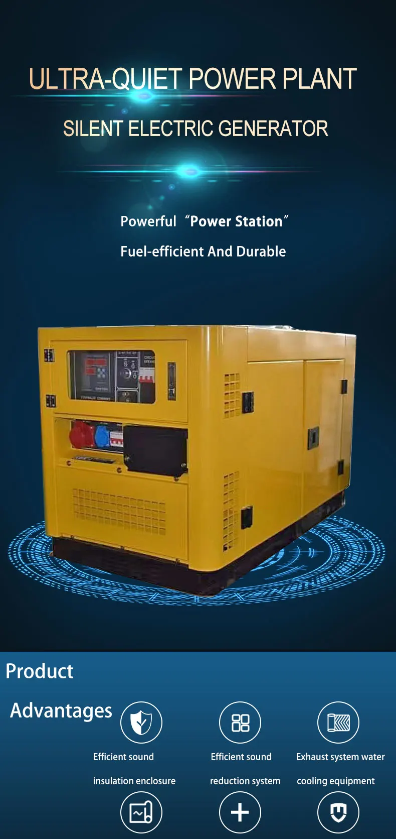 8 Multifunctional 300Kw Engine 65Kva 200kw Prime Source Generator 3F ...
