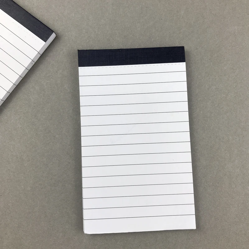 80G Thick Self-Adhesive A6/A7 Notepads 50 Sheets Jotter Lined Draft ...