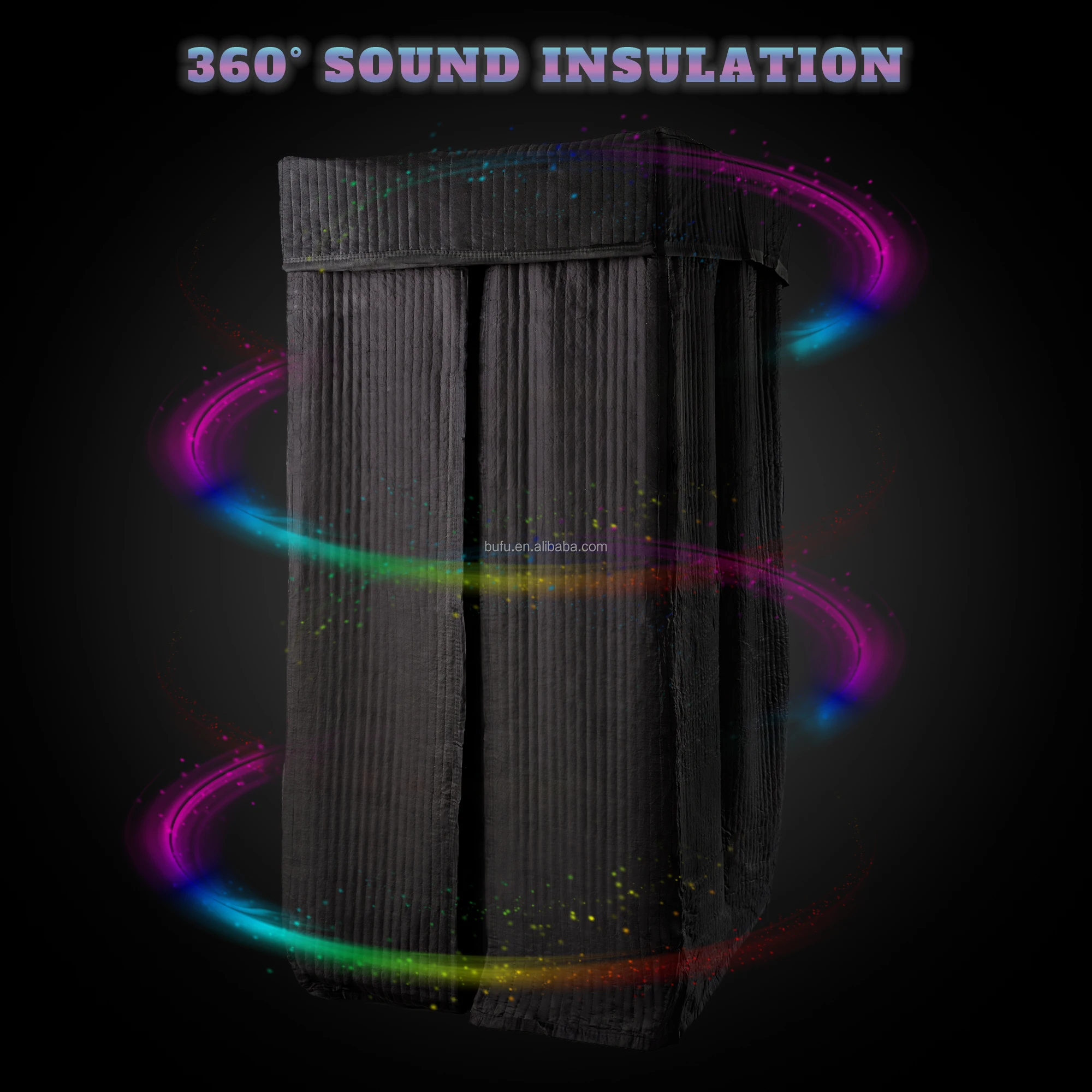 Portable Vocal Booth - Sound Isolation for Recording