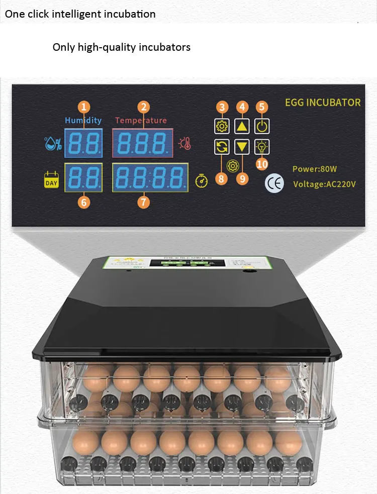 Mini 120 Eggs Incubator - Affordable and Efficient Hatching