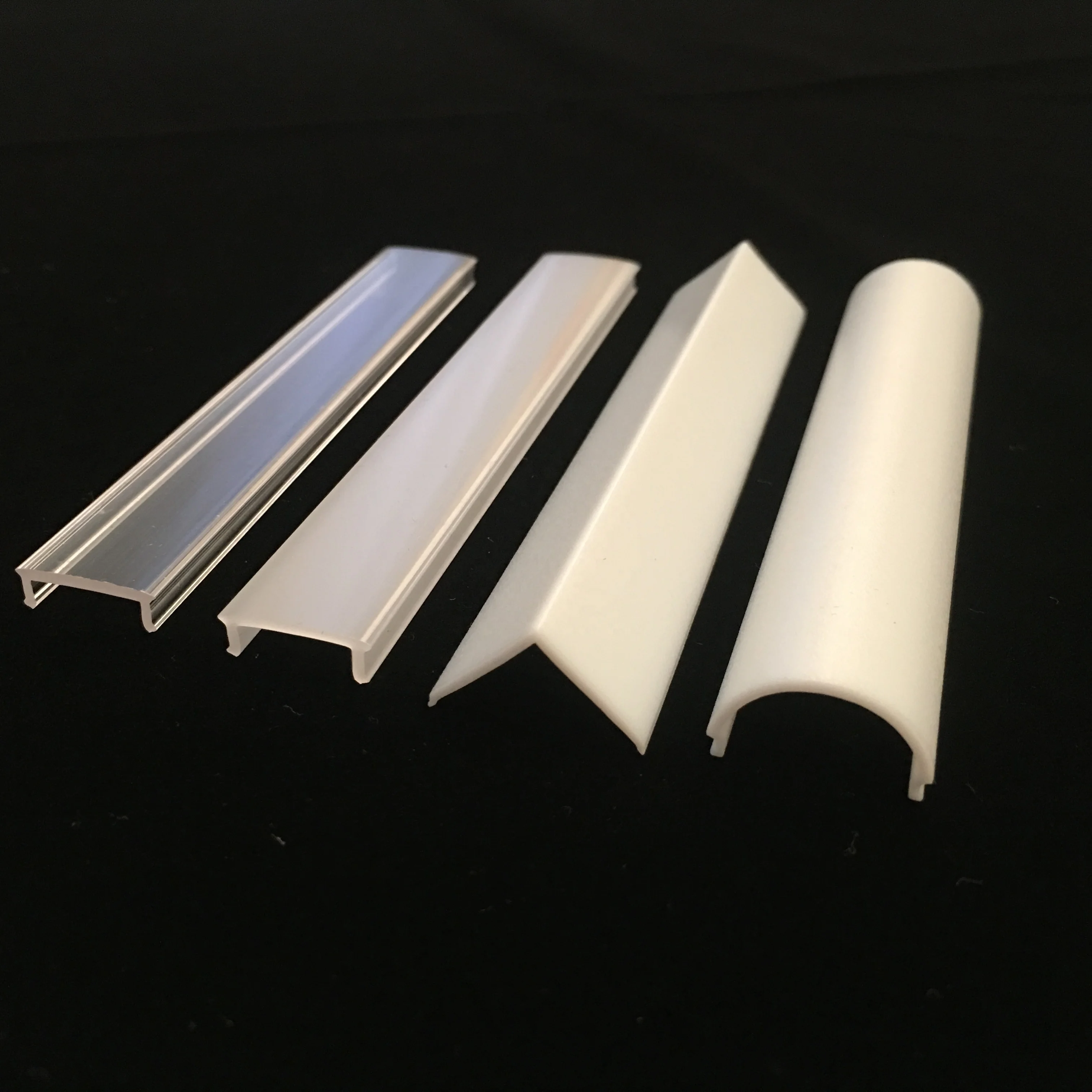 Optical Clear Focus LED Linear Light Lens Diffuser Cover